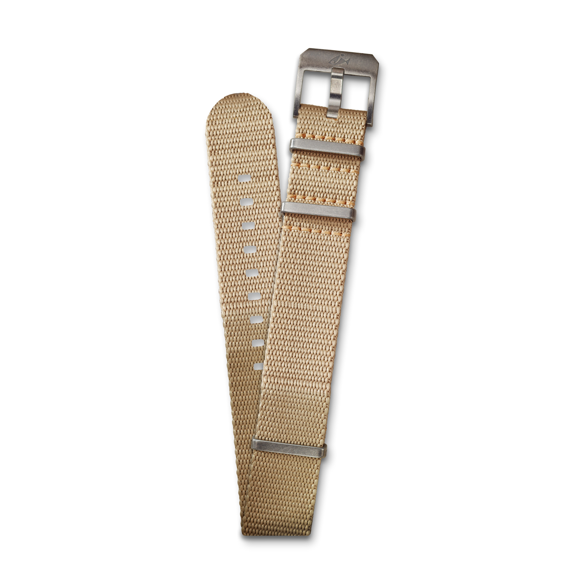 SUB 300T Clive Cussler NATO strap with folding buckle, Beige